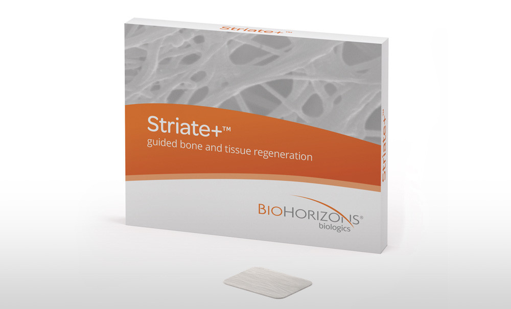 Striate+, de BioHorizons Camlog et Orthocell Ltd – L'Information Dentaire