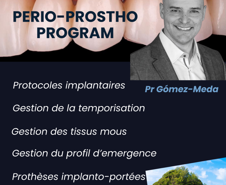 Perio-Prostho Program – L'Information Dentaire